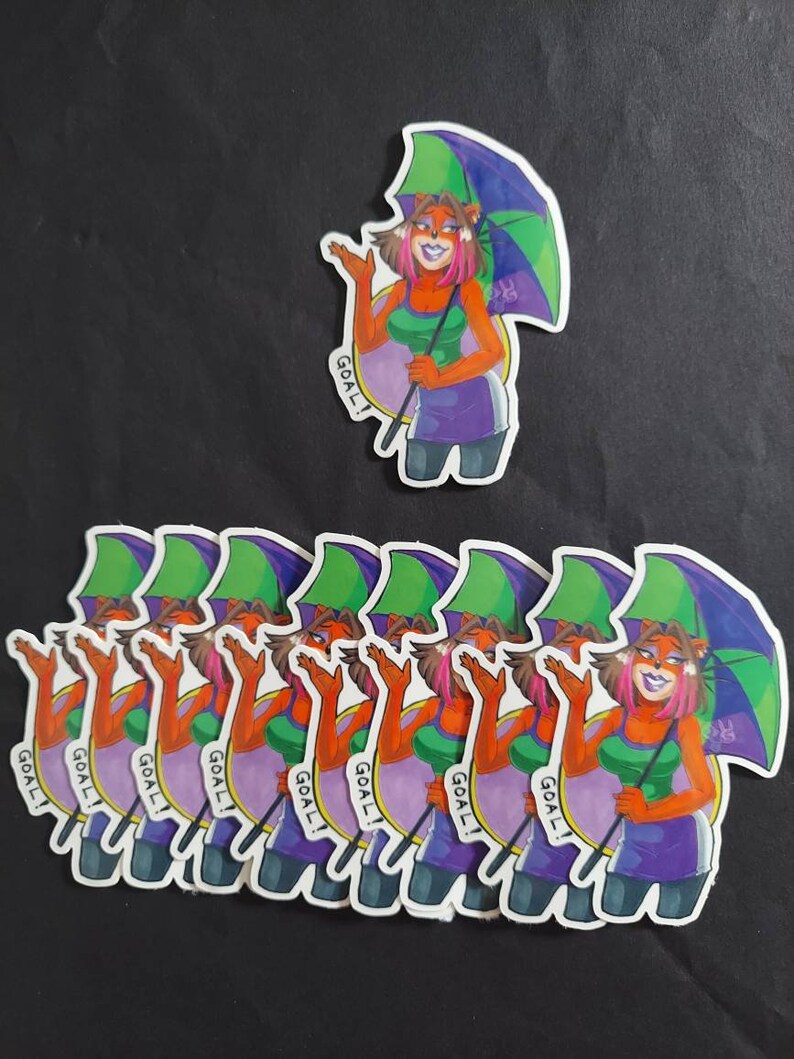 CTR Trophy Girls STICKER SET - Etsy