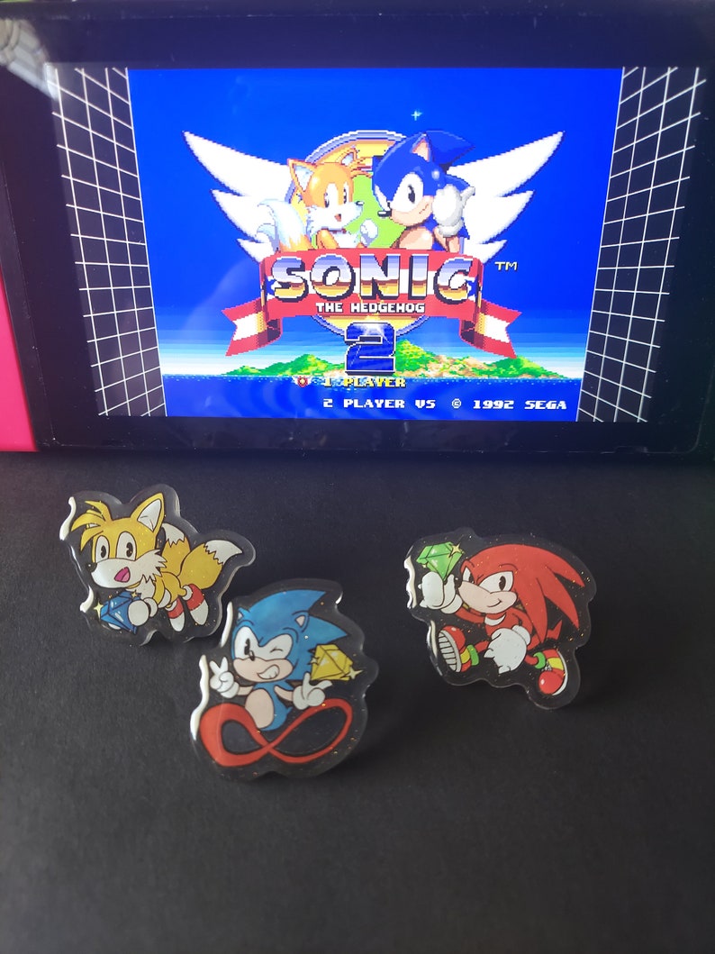 Sonic Chibi Pins - Etsy