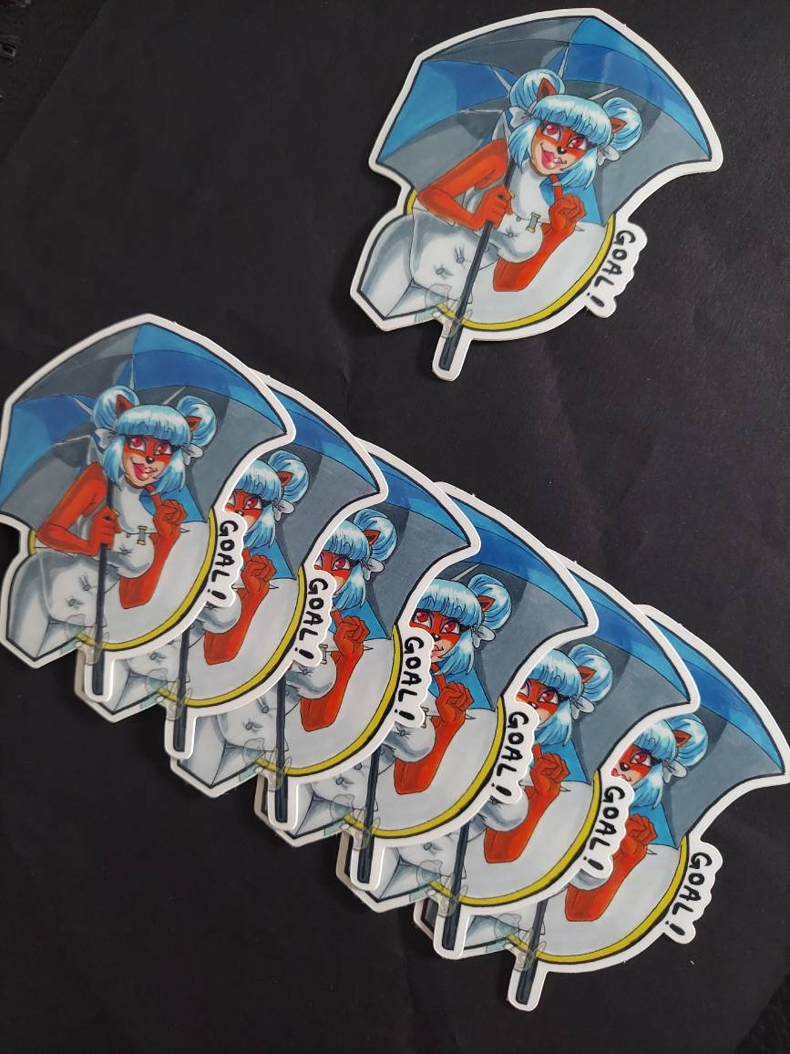 CTR Trophy Girls STICKER SET - Etsy