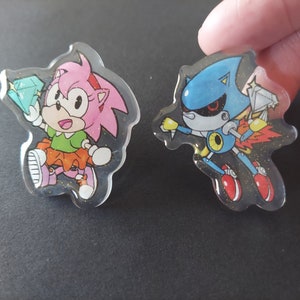 Sonic Chibi Pins Wave 1 - Etsy
