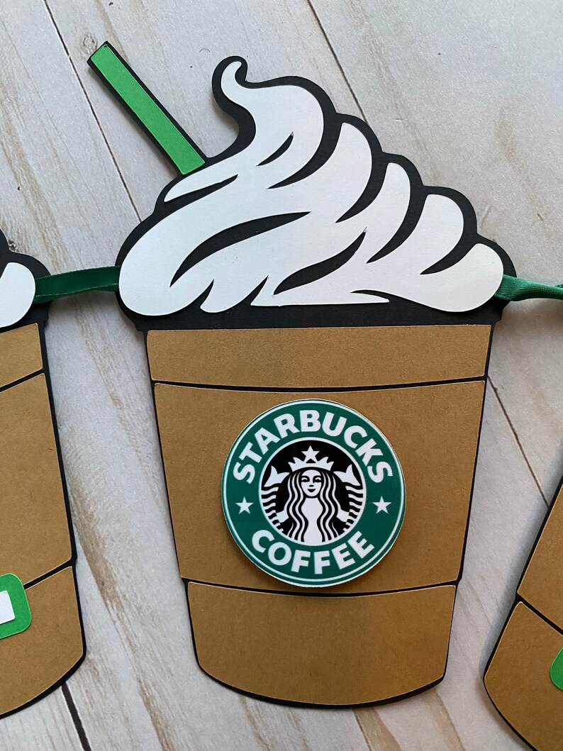 Starbucks Coffee Birthday Party Banner / Frappe Birthday Party - Etsy