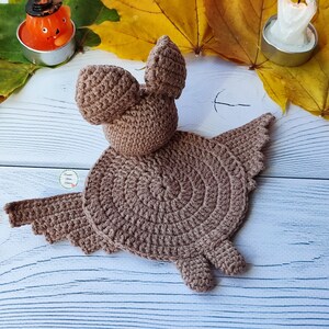 Bat Mug Rug Crochet Pattern, Halloween Coaster, Spooky Coffee Decor ...