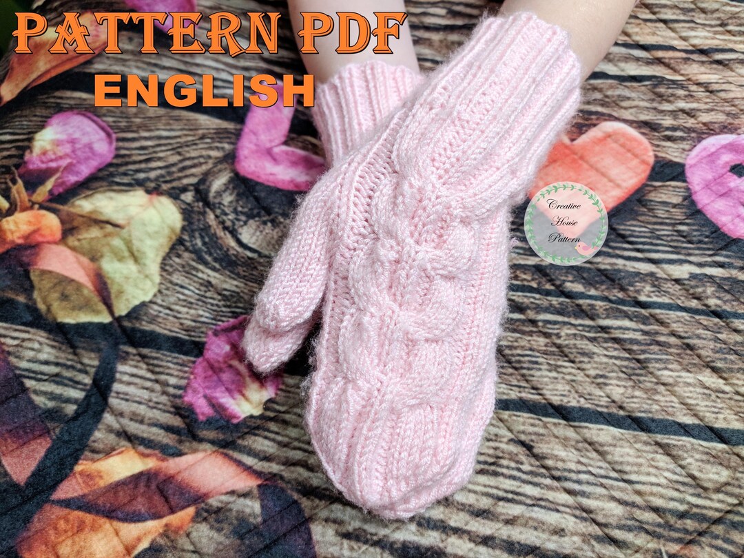 Cozy Kids Mittens Knitting Pattern (english) – Easy DIY Winter ...