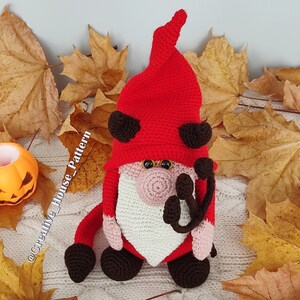 Crochet Pattern: Halloween Gnomes, Amigurumi Gnome Pattern English ...
