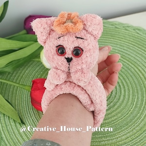 Crochet Slap Bracelet Pattern in English Bundle: Cow, Pig, Bee, Cat ...