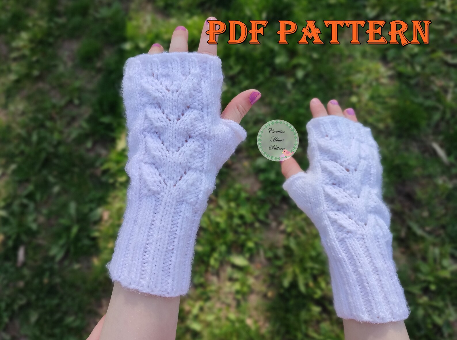 Kids Fingerless Glove Knitting Pattern Pdf Kids Mittens - Etsy