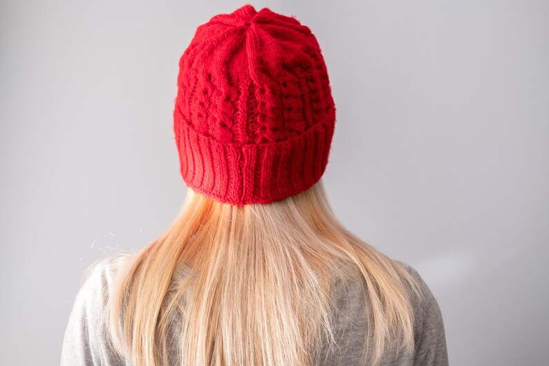 Knit Hat and Cowl Pattern in English SET: Women's Winter Accessories ...