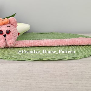 Crochet Bracelet Pattern, Crochet Slap Bracelet, Cat Bracelet Crochet ...