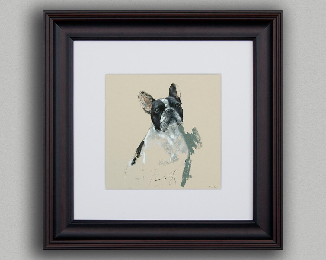 French Bulldog Study / Dog Sketch / Animal Art - Etsy