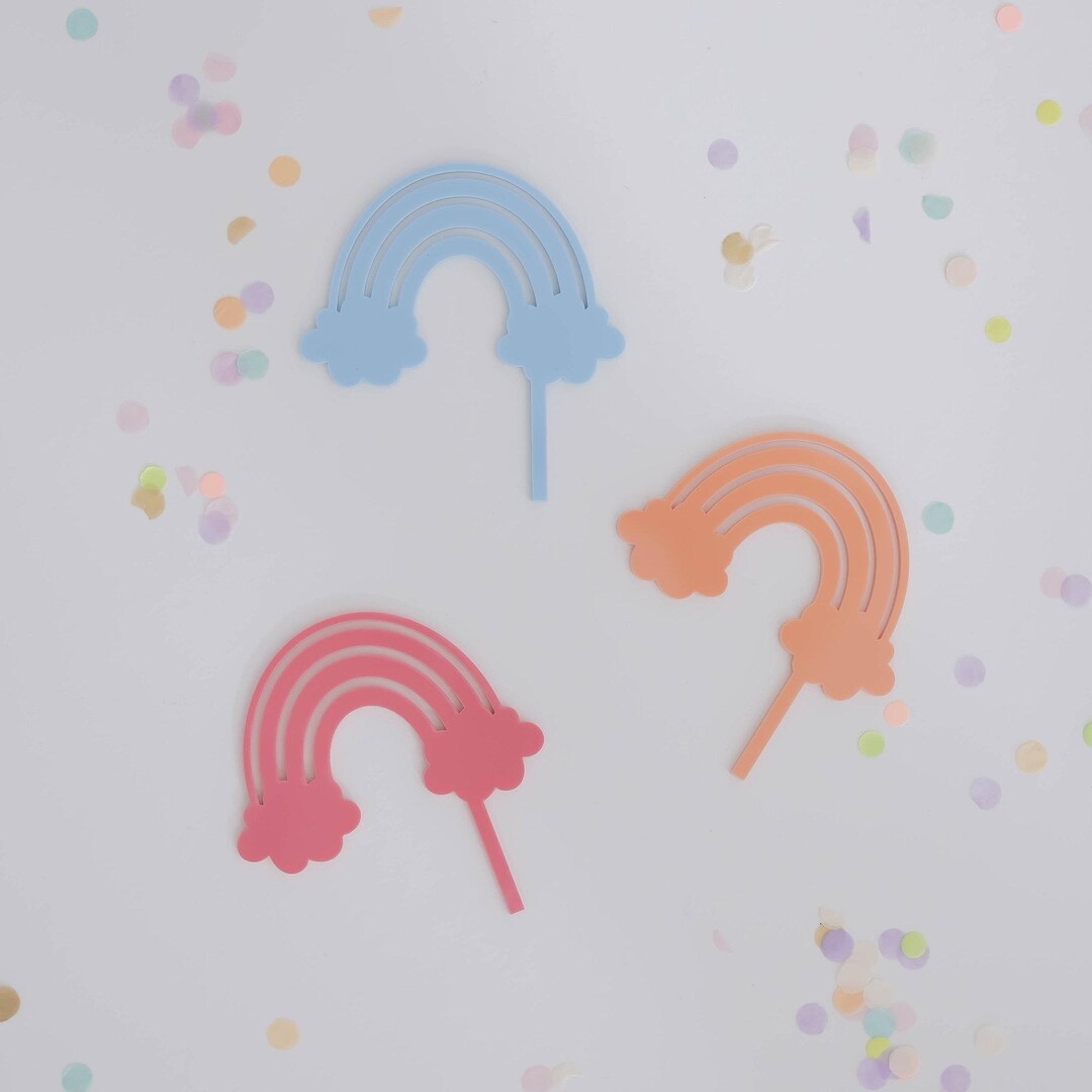 Acrylic Plug Rainbow - Etsy