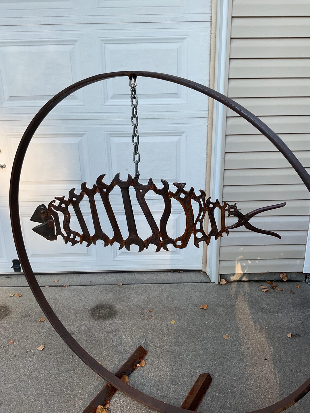 Wrench Fish Sculpture - Etsy