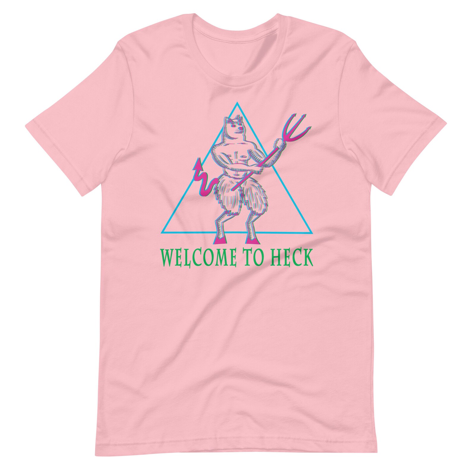 Satanic Doge T-shirt \\ Heckin Devil Meme Tee - Etsy