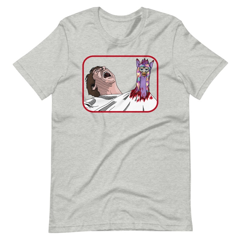 Chest Bursting Furby Tee \\ Alien Long Furbie T-shirt - Etsy