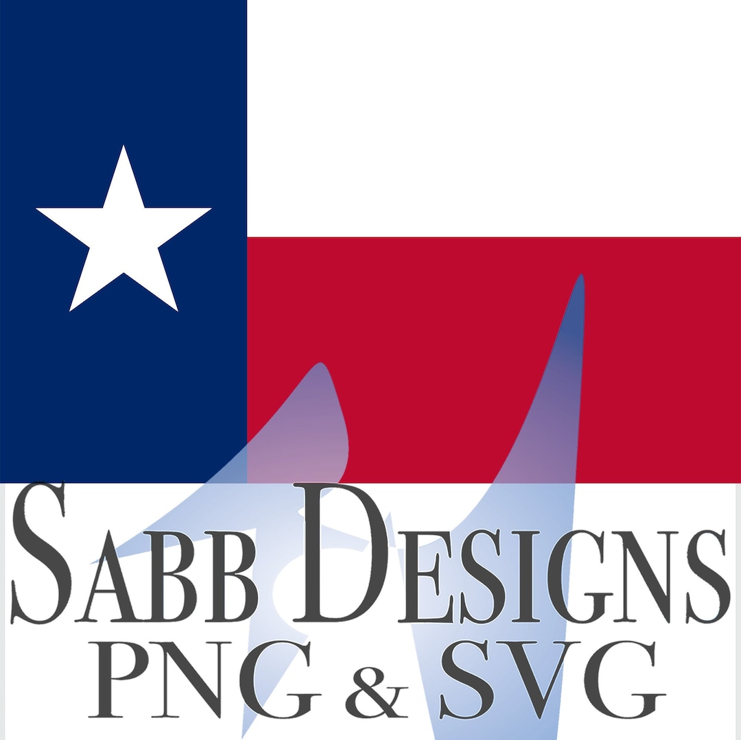 Texas State Flag SVG & PNG - Etsy