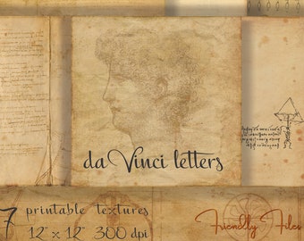 Ancient Da Vinci - Etsy