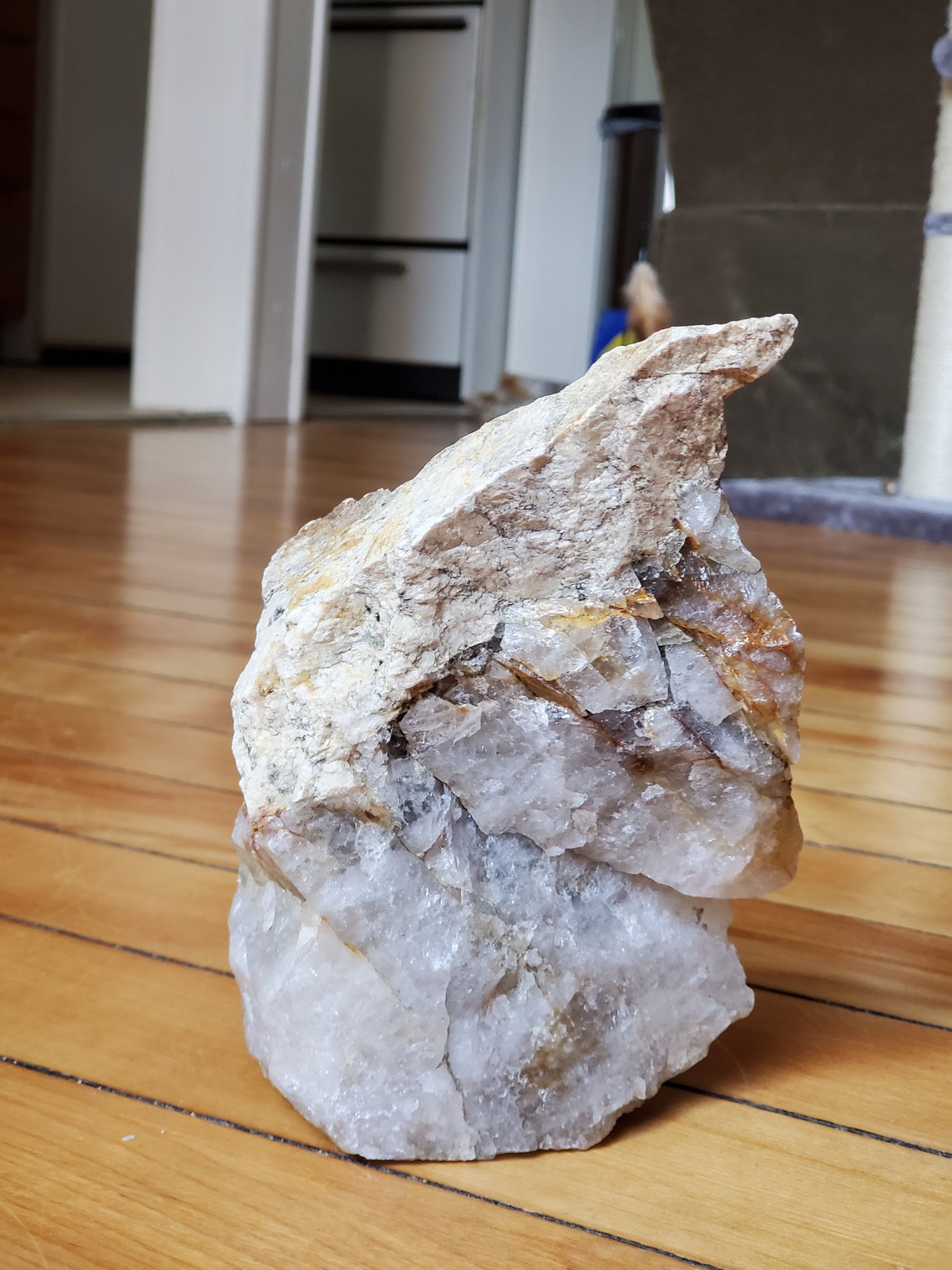 Maine Large Raw Snow Quartz Chlorite and Schilt Piece - Etsy