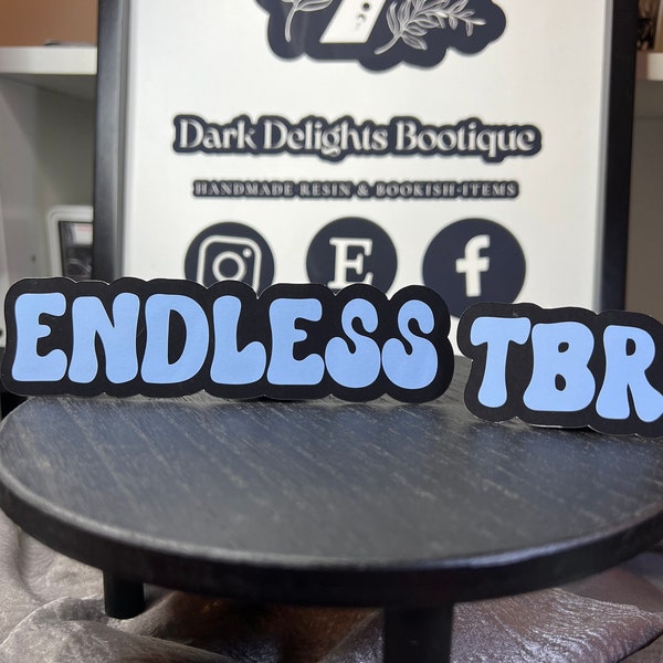 Endless Tbr Decal - Etsy