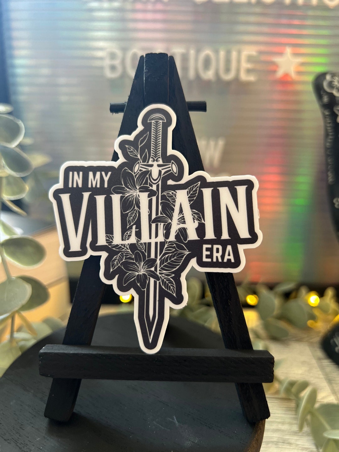 Villain Era Sticker | Bookish Book Sticker | Decal for Kindle/laptop - Etsy