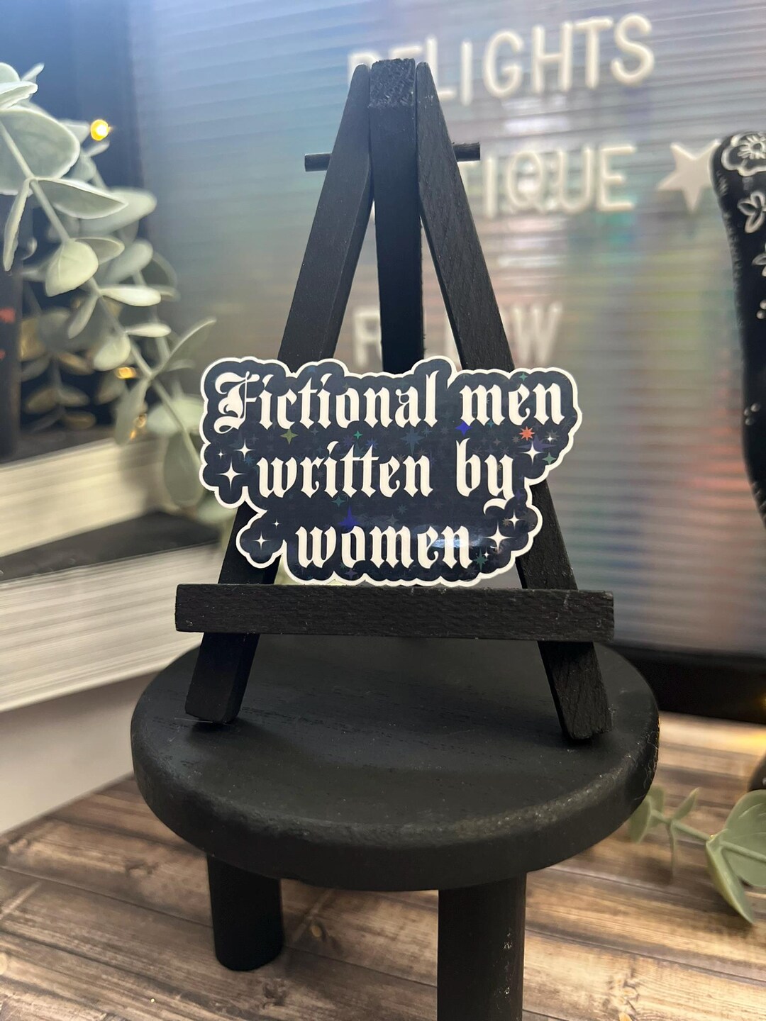 Fictional Men Written by Women Sticker L Book Sticker | Bookish Book ...
