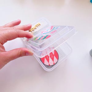 Plastic Photocard Container Box | Kpop Photocards, Polaroid Storage ...