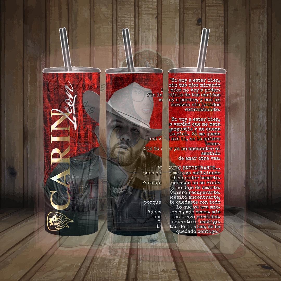 Carin Leon Necesito Encontrarte Letra Tumbler PNG - Etsy Carin Leon Necesito Encontrarte Letra Tumbler PNG - Etsy