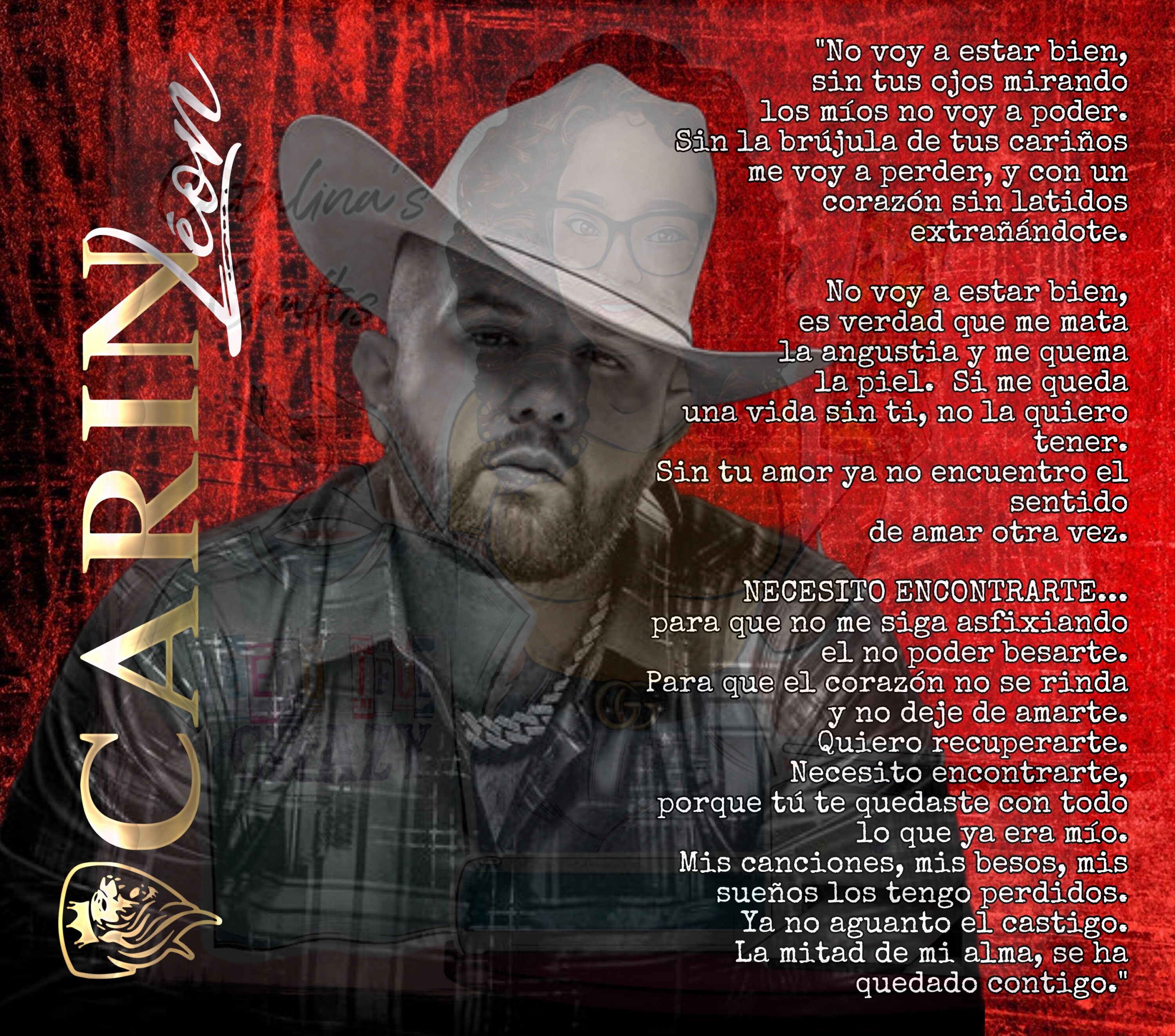 Carin Leon Necesito Encontrarte Letra Tumbler PNG - Etsy Carin Leon Necesito Encontrarte Letra Tumbler PNG - Etsy