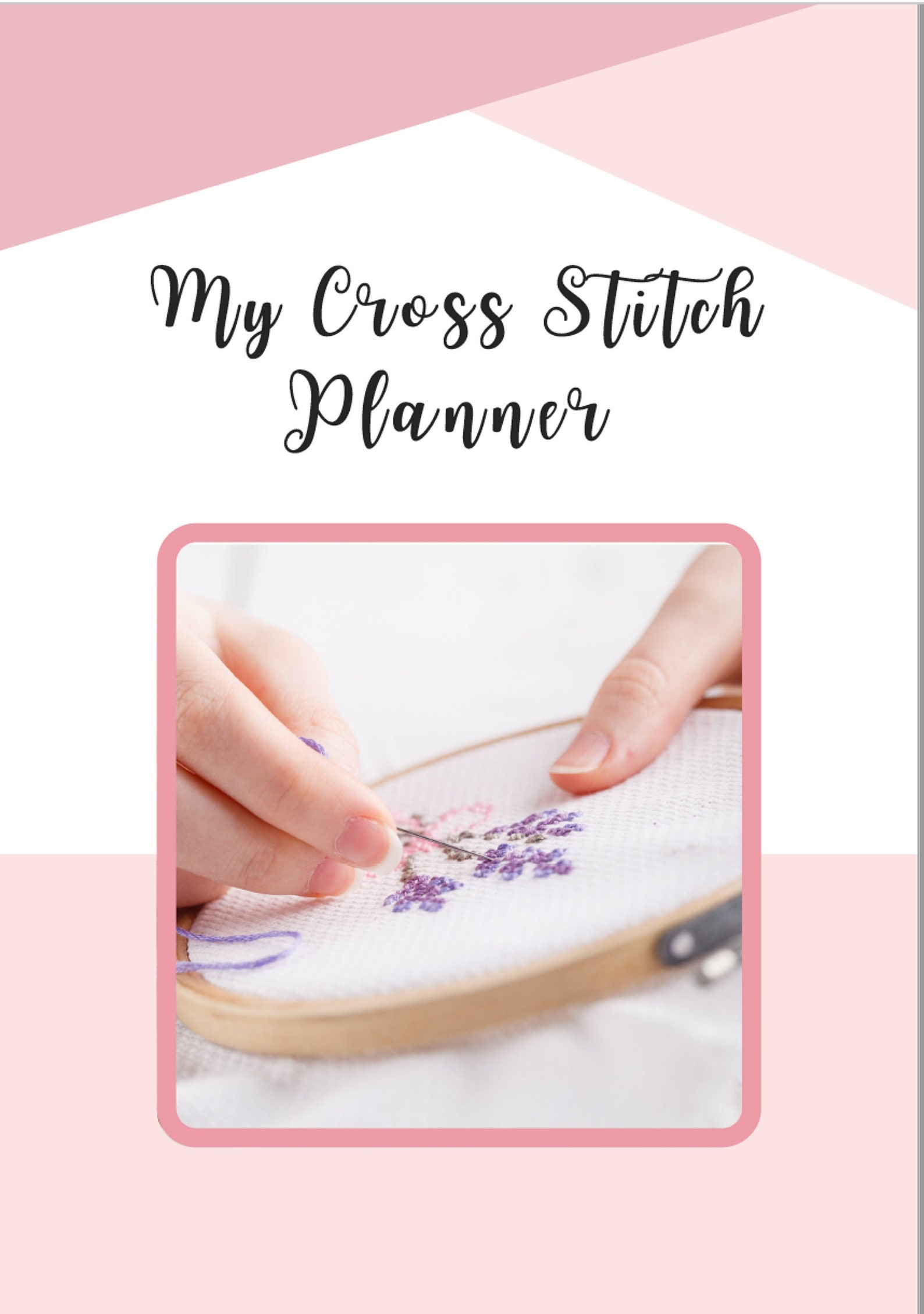 My Cross Stitch Planner Pdf A4/A5/US Letter Printable Journal/organizer ...