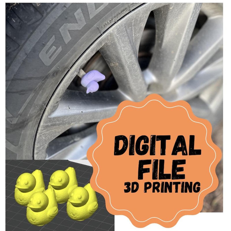 Tire Rubber Duck - Etsy