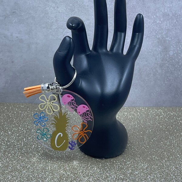 Spongebob Keychain - Etsy