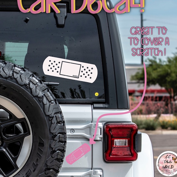Car Scratch Coverup Decal Sticker - Etsy