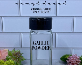 Garlic Powder Labels - Etsy