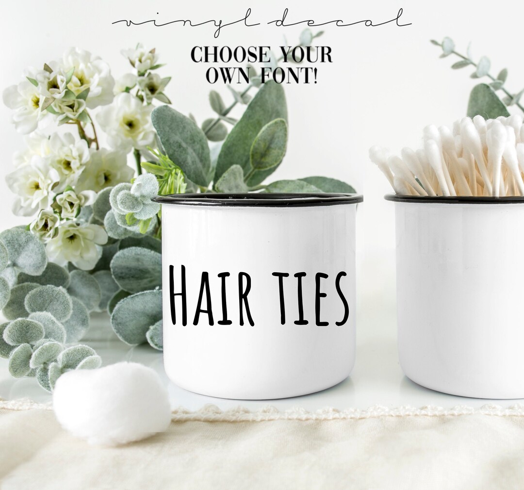 Calcomanía de vinilo para lazos para el cabello Calcomanías para el ...