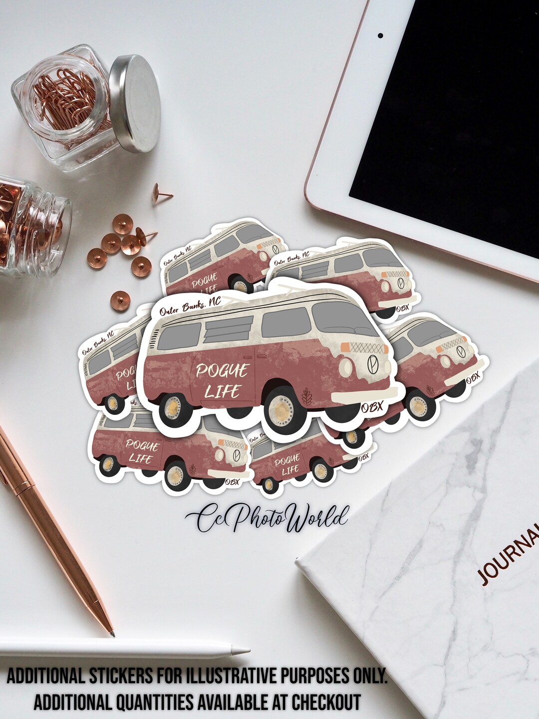 Pogue Van Sticker Outer Banks Sticker Glossy OBX Sticker - Etsy