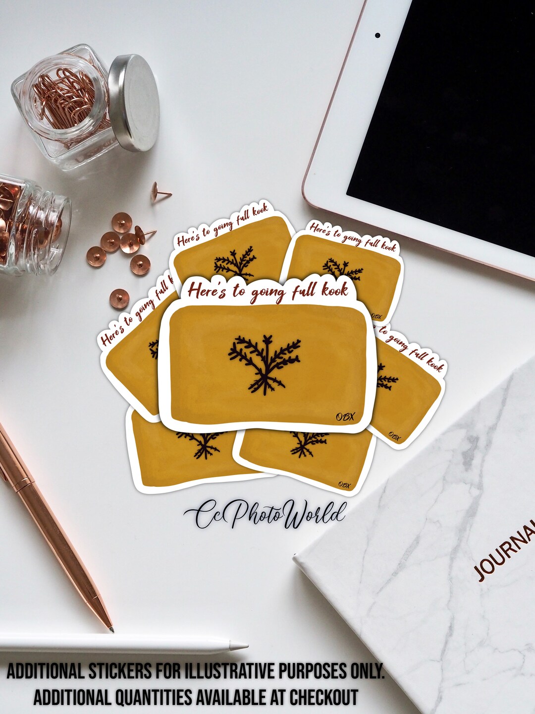 Outer Banks Gold Sticker Outer Banks Sticker Glossy OBX - Etsy