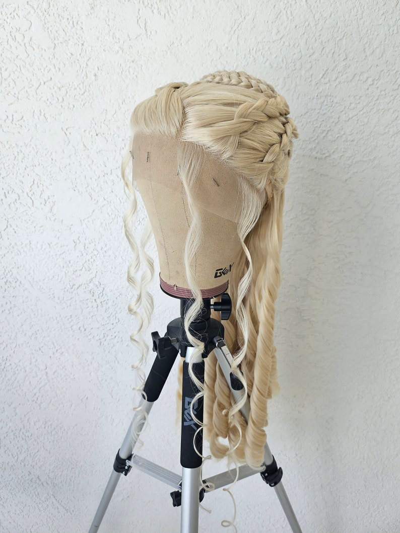 Daenerys Braided Circlet Inspired Wig - Extra Wefts - Etsy