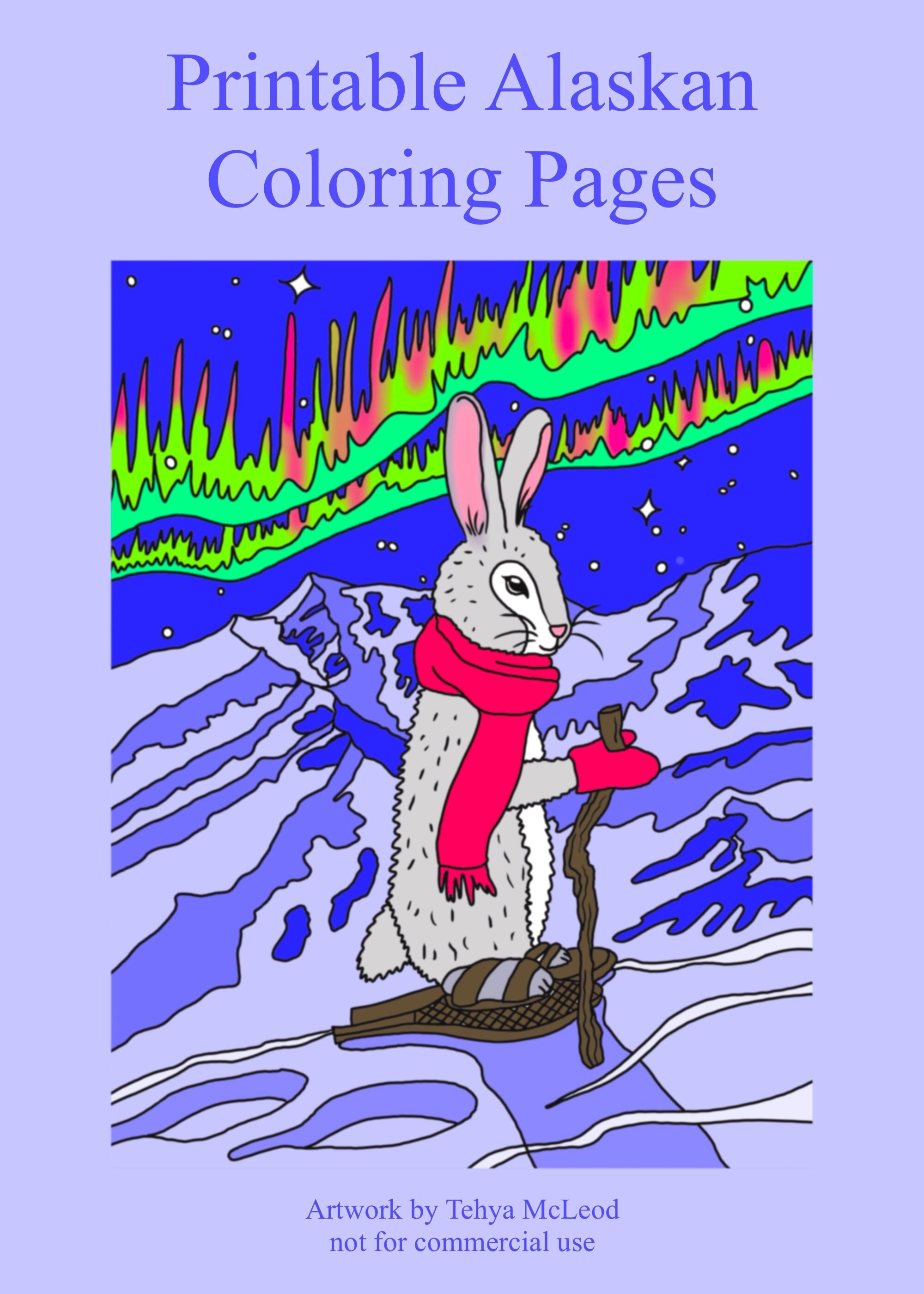 Coloring Pages - Original Alaskan Coloring Pages - Animals Landscapes ...