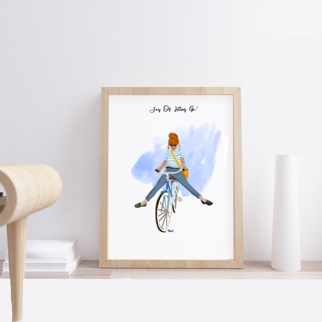 Joy of Letting Go Art Print | Personalized Wall Art | 8 Variations ...