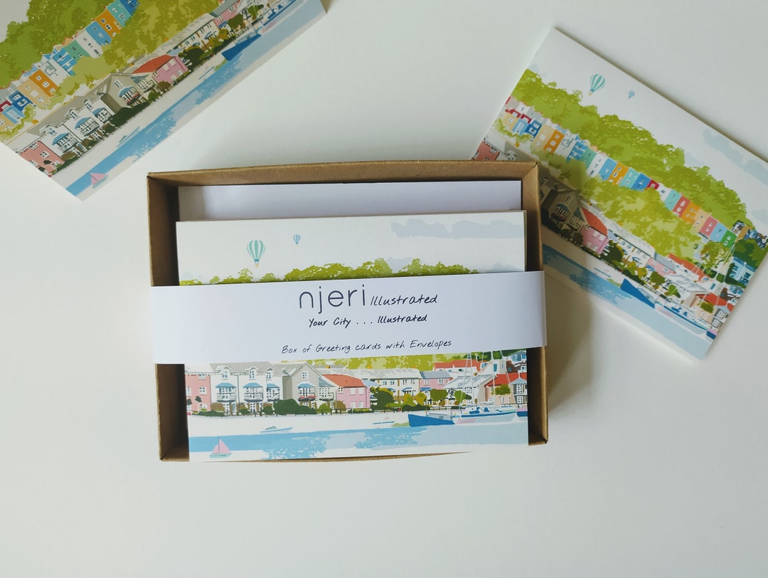 London City Assorted Greeting Card Box Set | Card Pack | Unique Gift ...