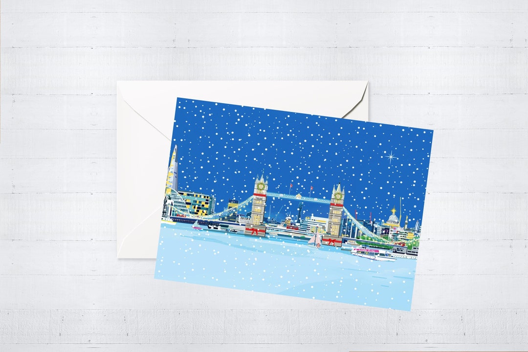 Tower Bridge Holiday Greeting Card and Box Sets | Blank Greeting Cards ...