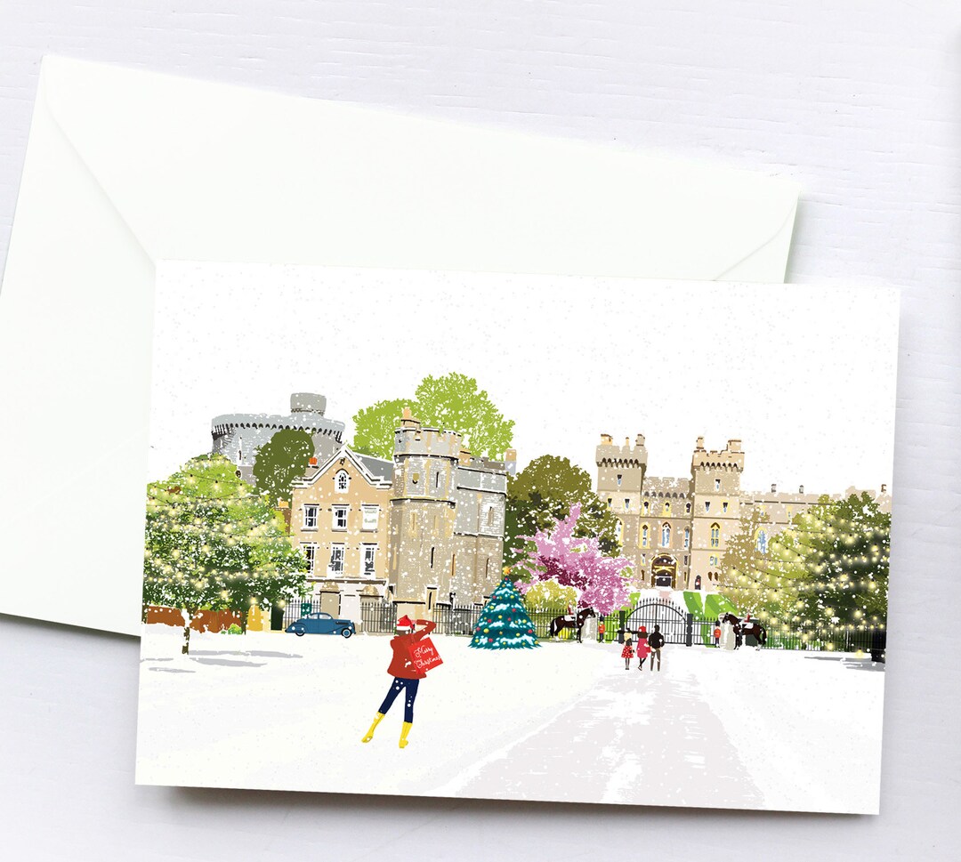 Windsor Castle Christmas Card Box Set | Holiday Greeting Card ...