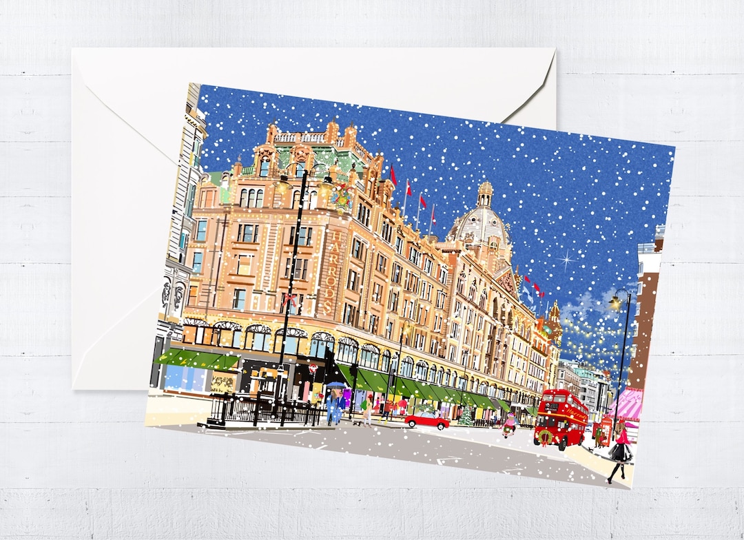 Christmas at Harrods Greeting Cards and Box Sets | Blank Greeting Cards ...