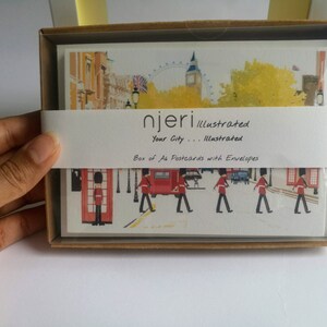 London City Assorted Greeting Card Box Set | Card Pack | Unique Gift ...