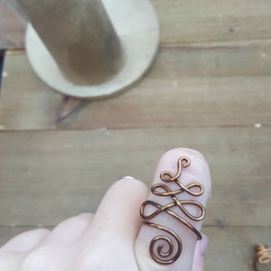 Bronze or Silver Unalome Ring - Reiki Healing - Unalome Jewelry ...