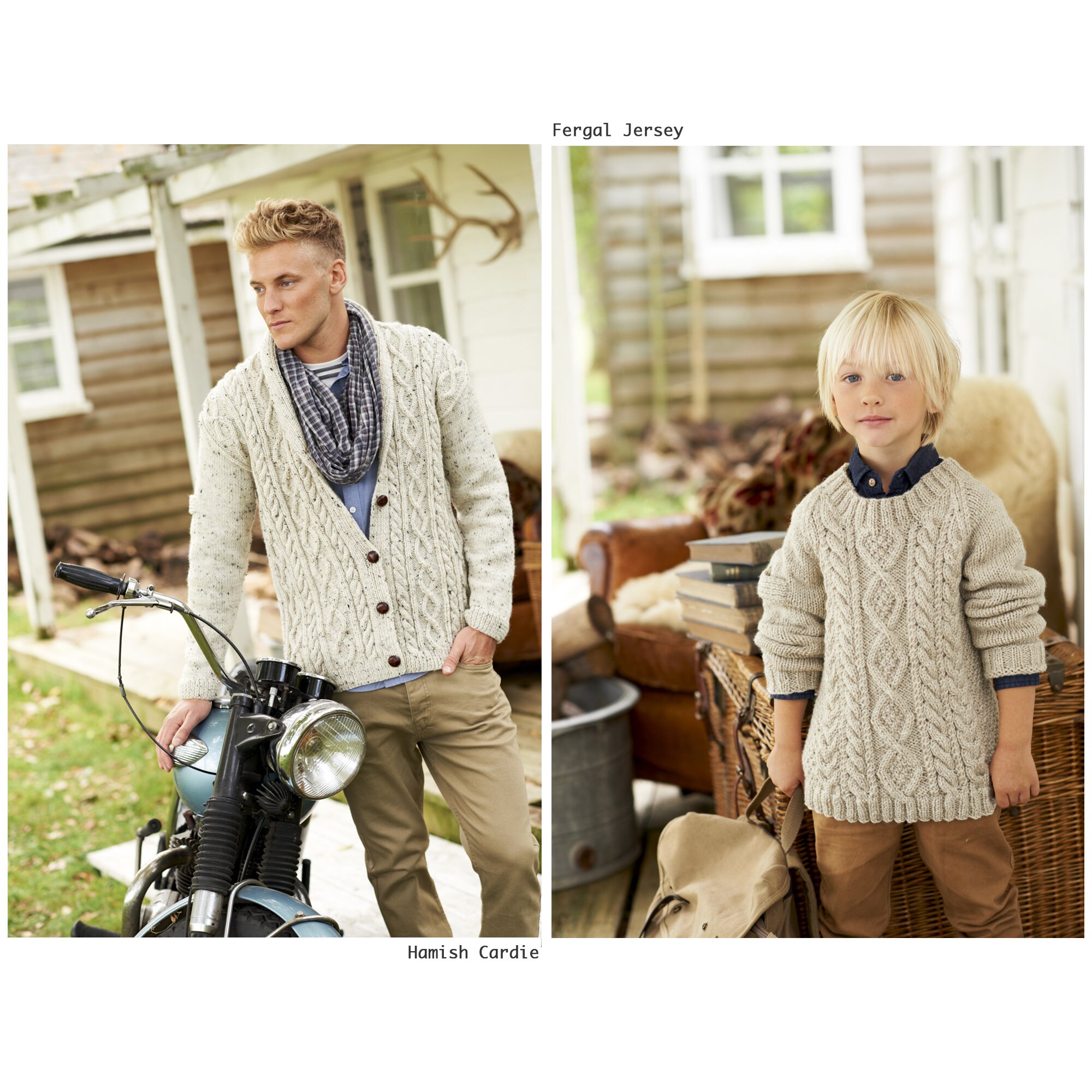 Aran Book 1. Knitting Pattern Book With 32 Knits for Men - Etsy Ireland