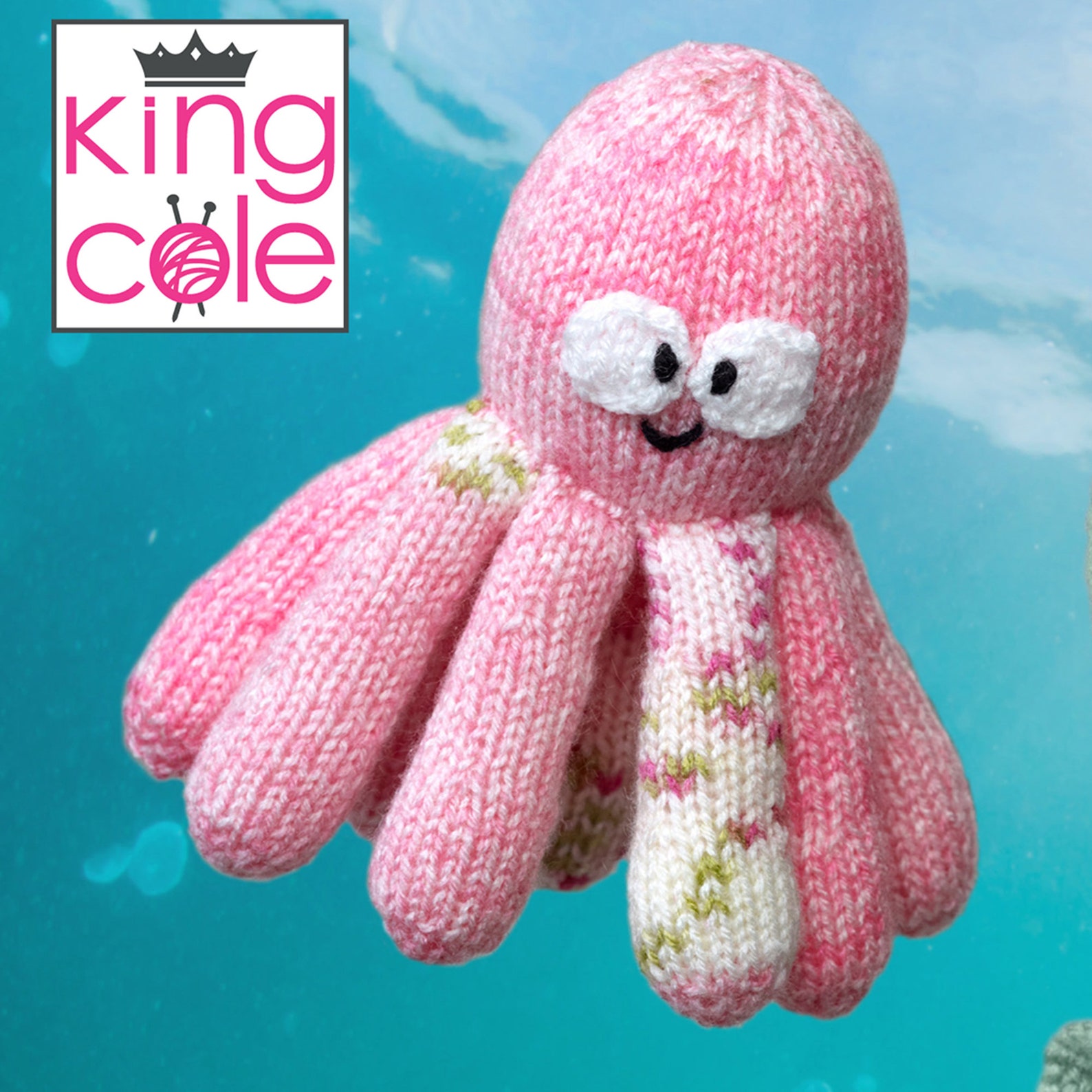 Knitting Pattern: Octopus and Squid Toys in DK Yarn. Fun Sea | Etsy UK