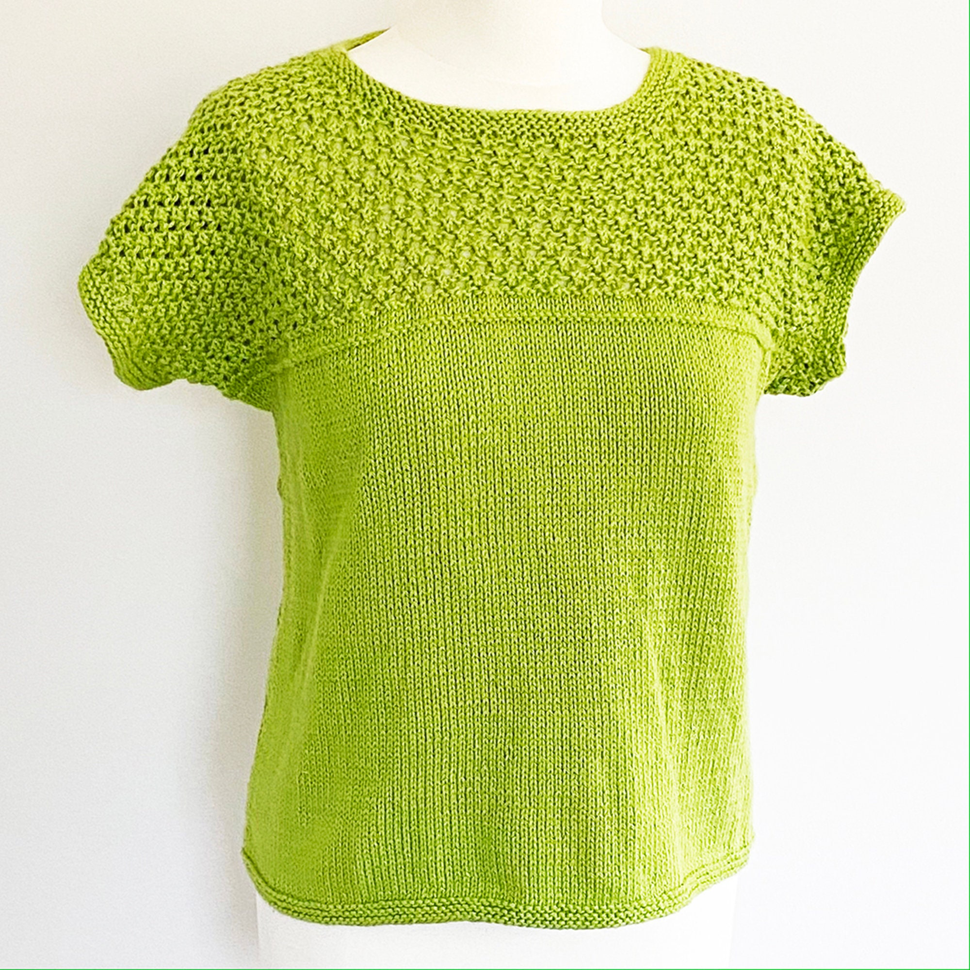 Knitting Pattern: Summer Tops for Ladies in Cotton DK Yarn. - Etsy UK