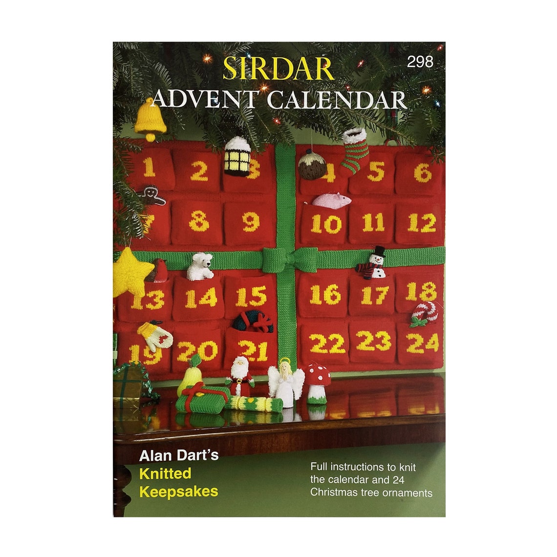 Knitting Pattern: Advent Calendar With Knitted Keepsakes. - Etsy UK
