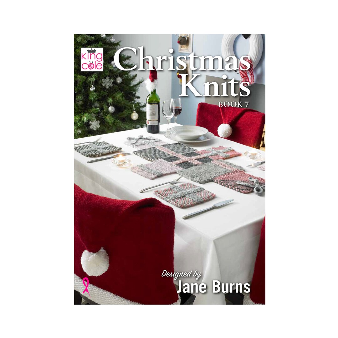 Knitting Pattern Book: Christmas Knits Book 7. Christmas Table Decor ...
