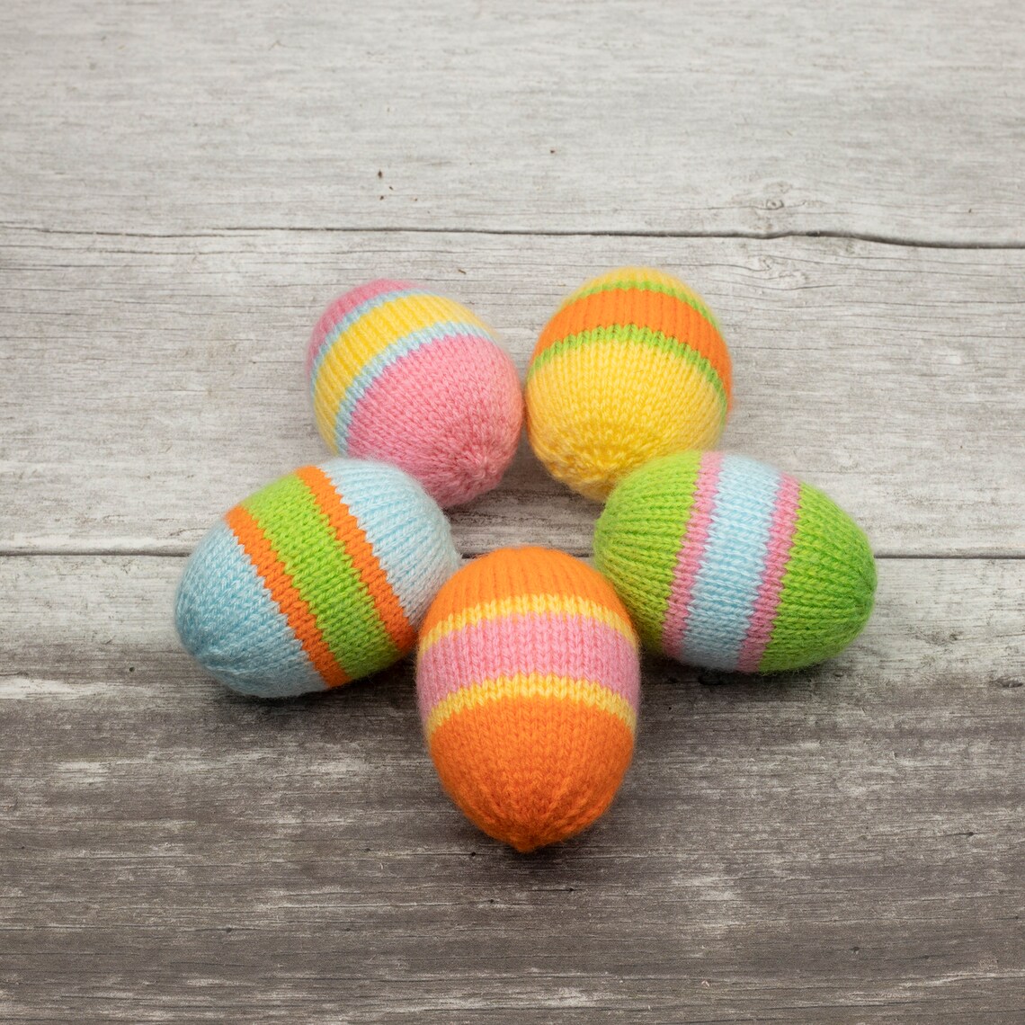 Knitting Pattern: Hand-Knitted Easter Eggs. Perfect for Easter | Etsy