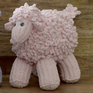 Knitting Pattern: Sheep Hand Knitted in Yummy and Funny Yummy Yarn ...